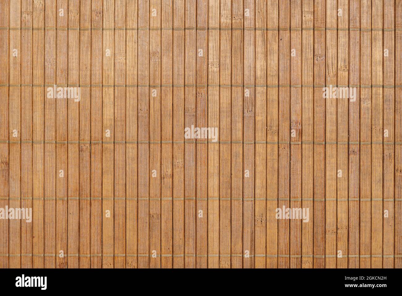 pieces of bamboo linked together with threads. Vector wood texture ...