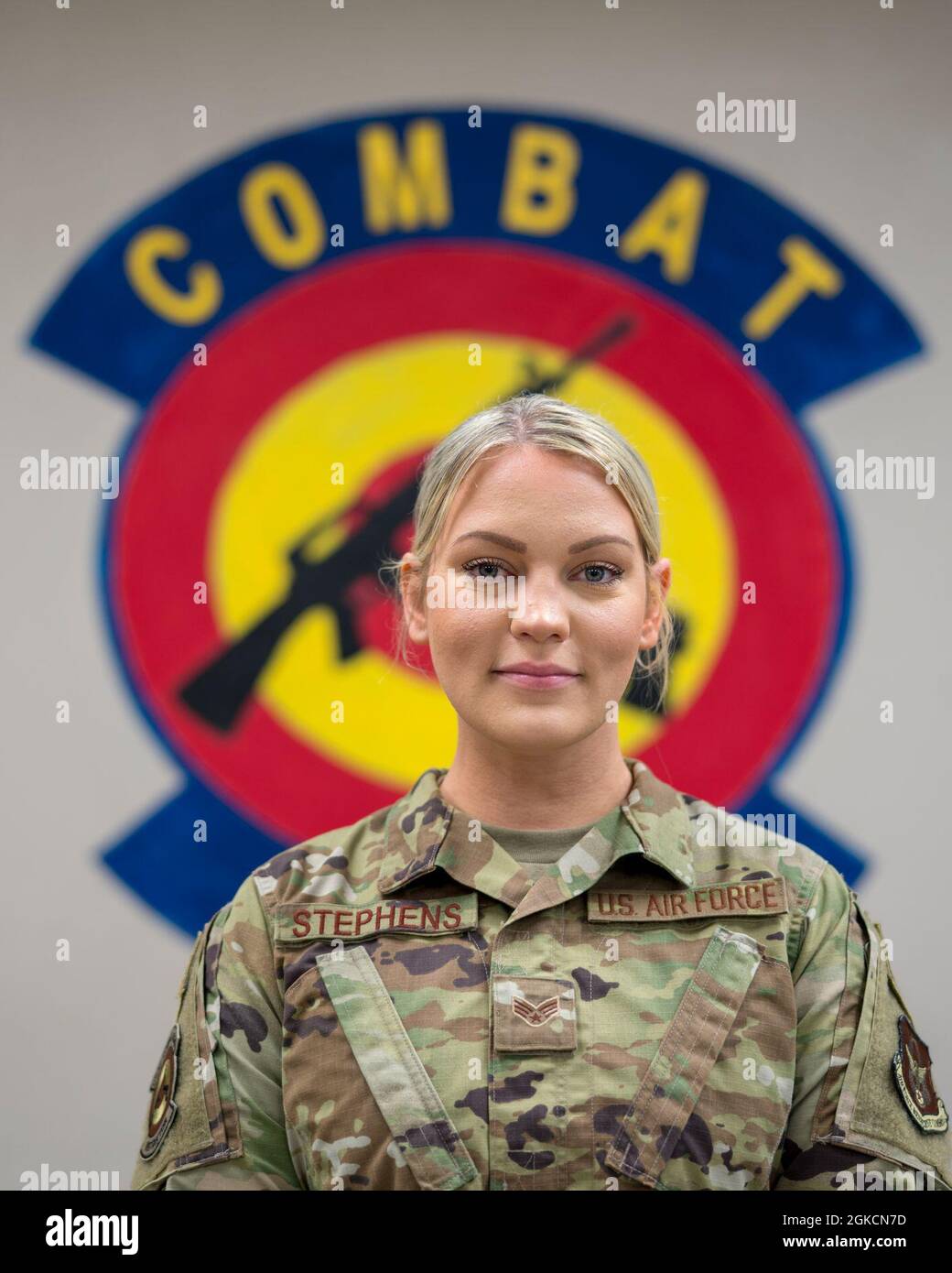 Senior Airman Jessica Stephens, 403rd Security Forces Squadron combat ...