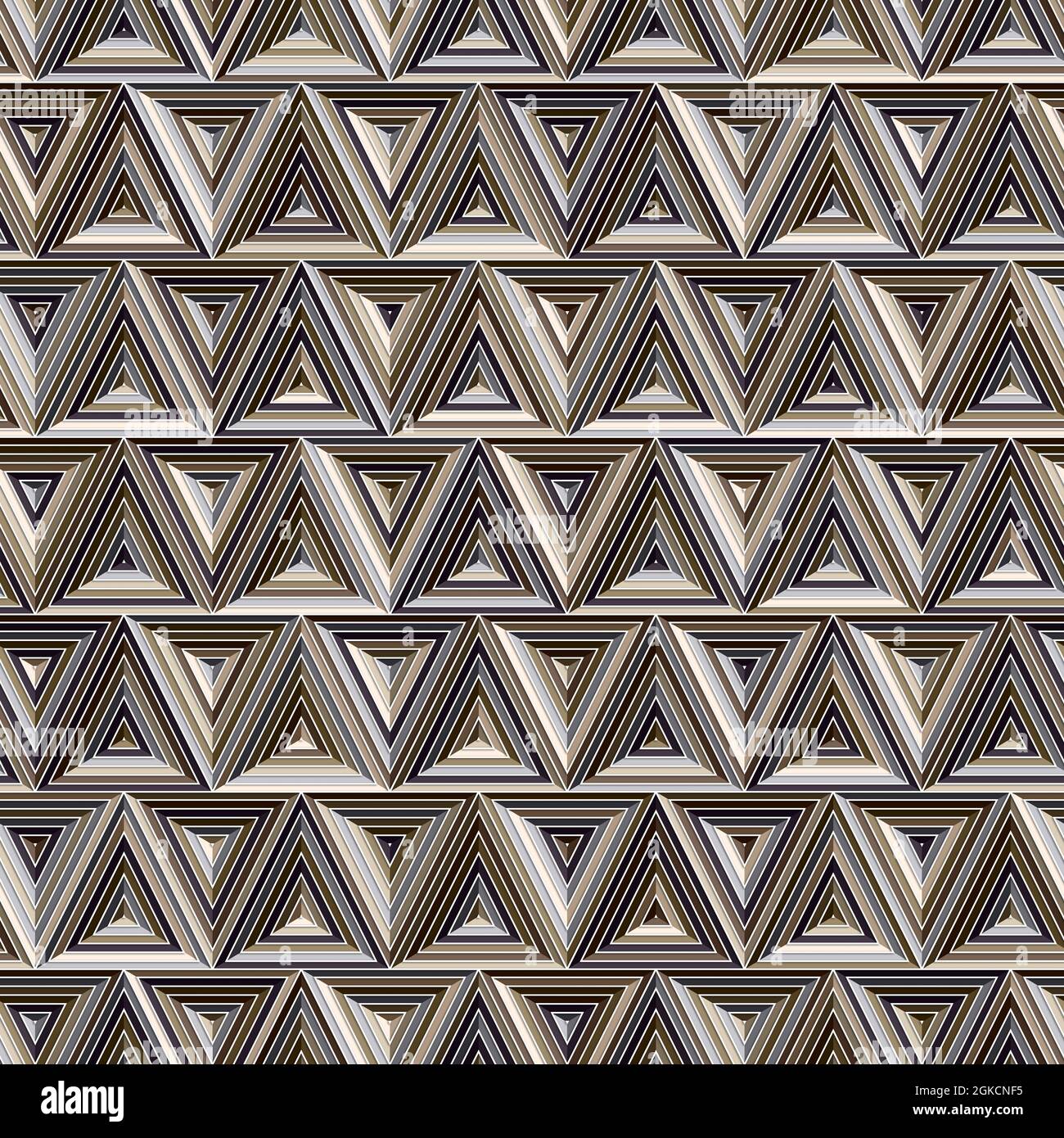 Repeating triangles hi-res stock photography and images - Alamy