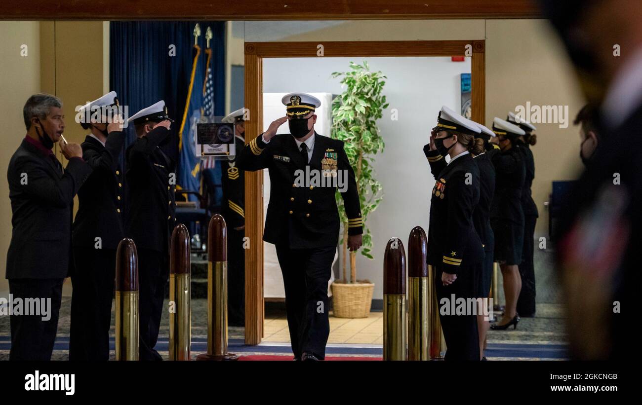 Naval Support Activity Panama City Commanding Officer Cmdr. Keith ...