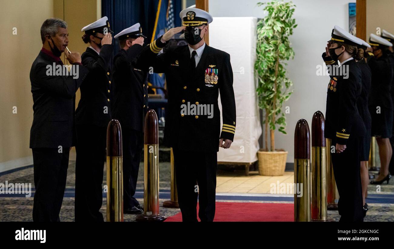 Naval Support Activity Panama City Commanding Officer Cmdr. Keith ...