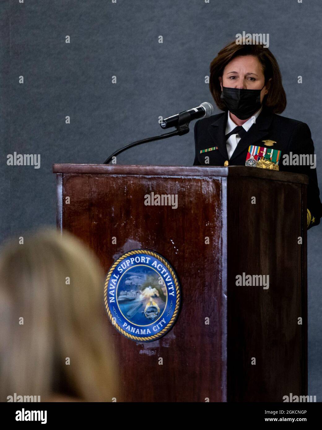 Naval Support Activity Panama City Commanding Officer Cmdr. Keith ...