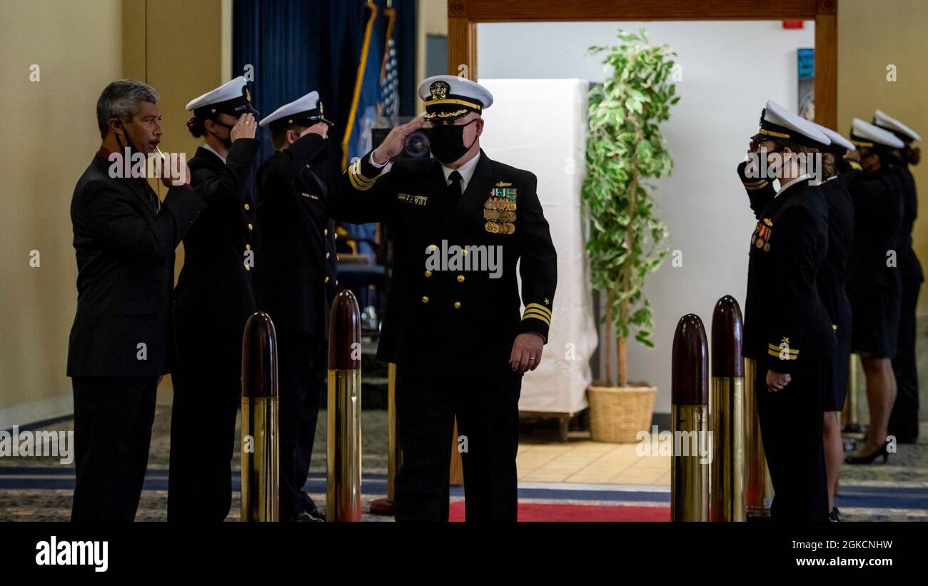 Naval Support Activity Panama City Commanding Officer Cmdr. Keith ...