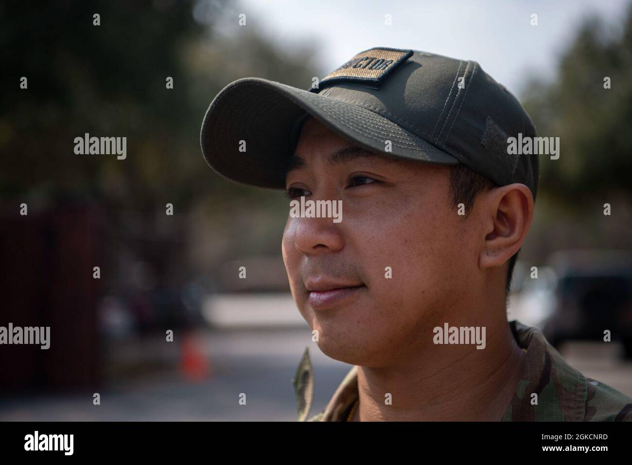 U.S. Air Force Senior Airman Xavier Navarro, 1st Combat Camera Squadron ...