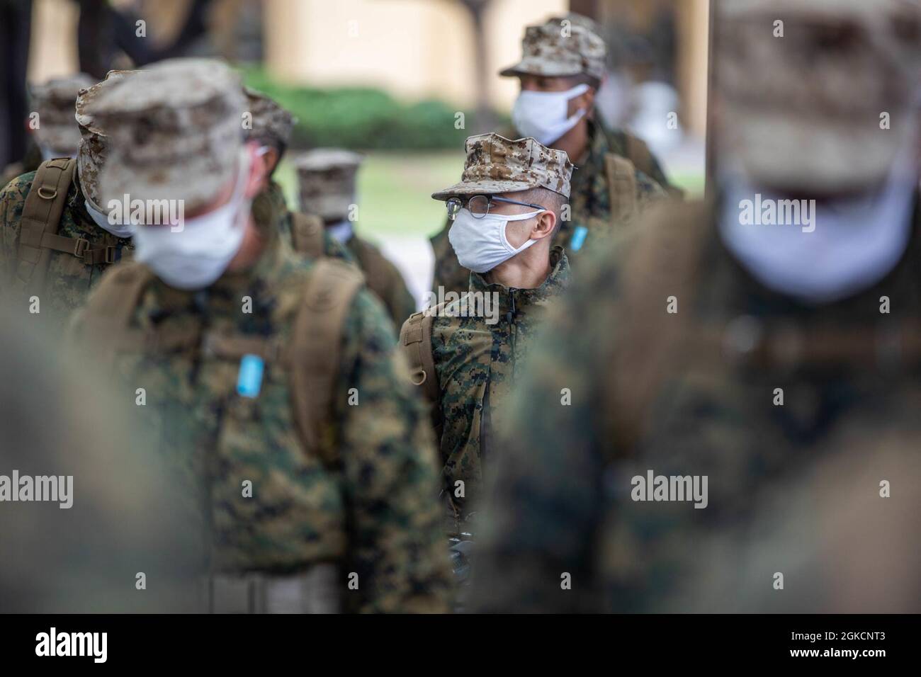 Rct. Wilfrido Orantes, a recruit with India Company, 3rd Recruit ...