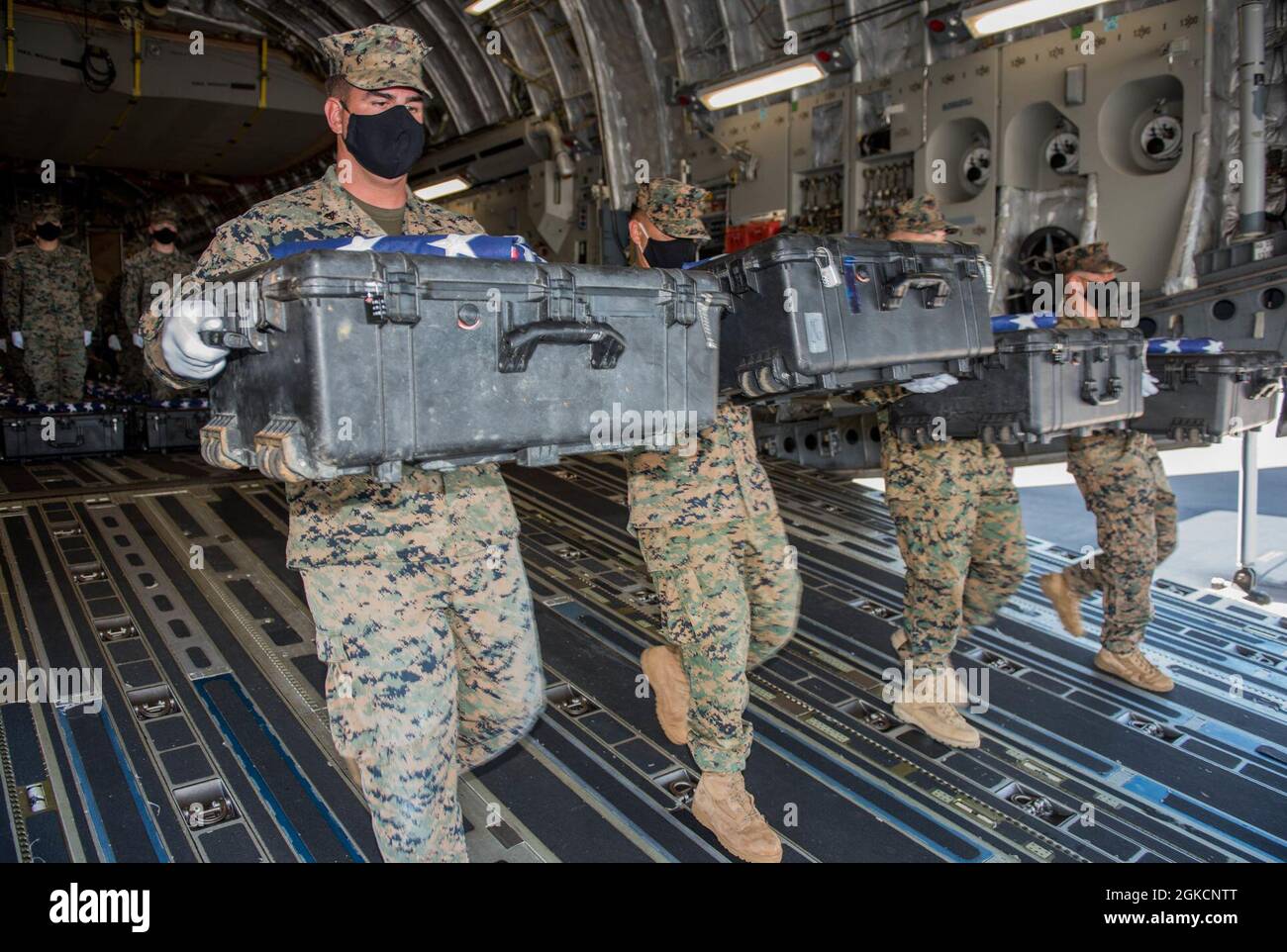 Members of the Defense POW/MIA Accounting Agency (DPAA) and U.S ...
