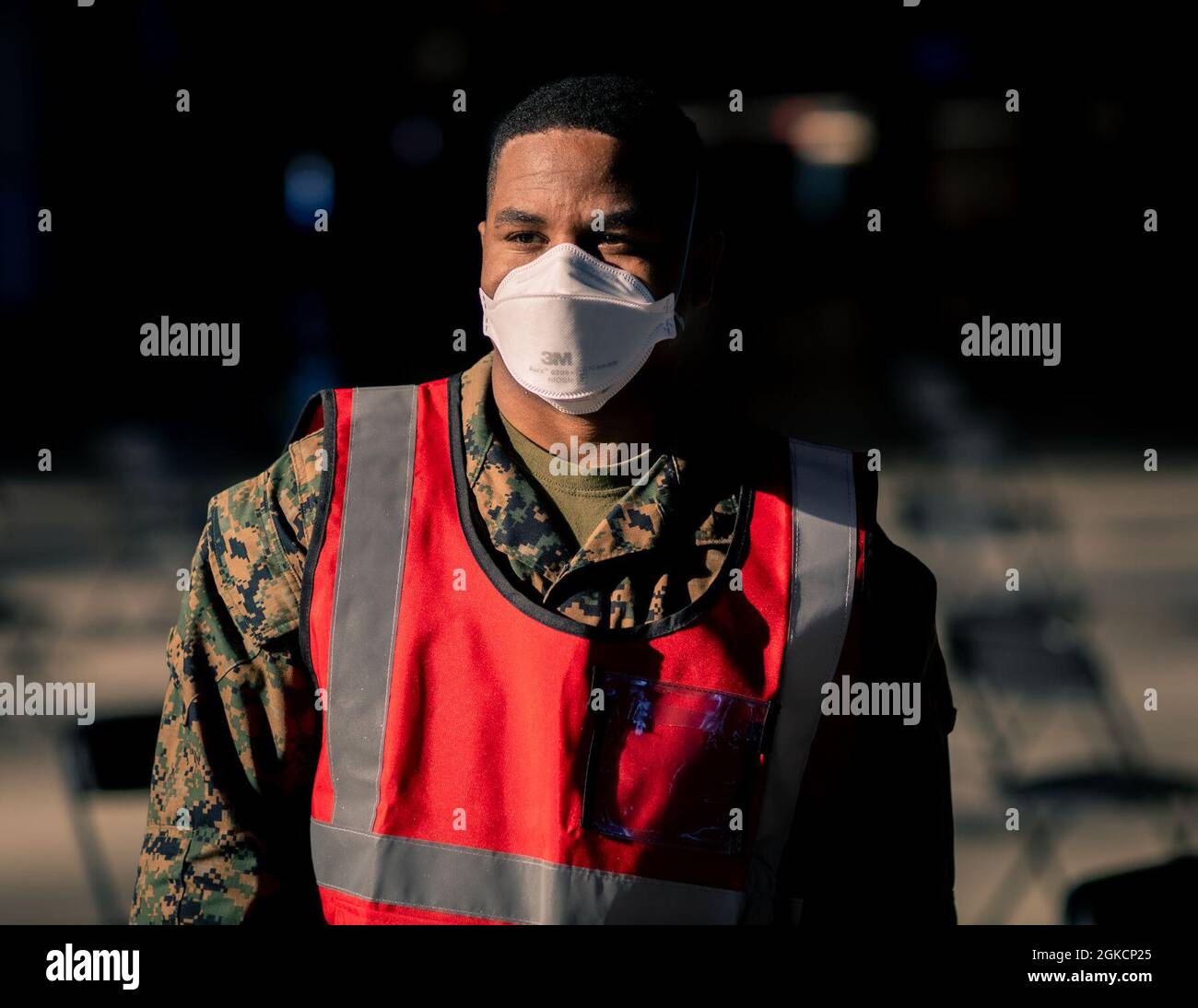 U.S. Marine Corps Cpl. Darius Phifer, a motor transportation operator ...