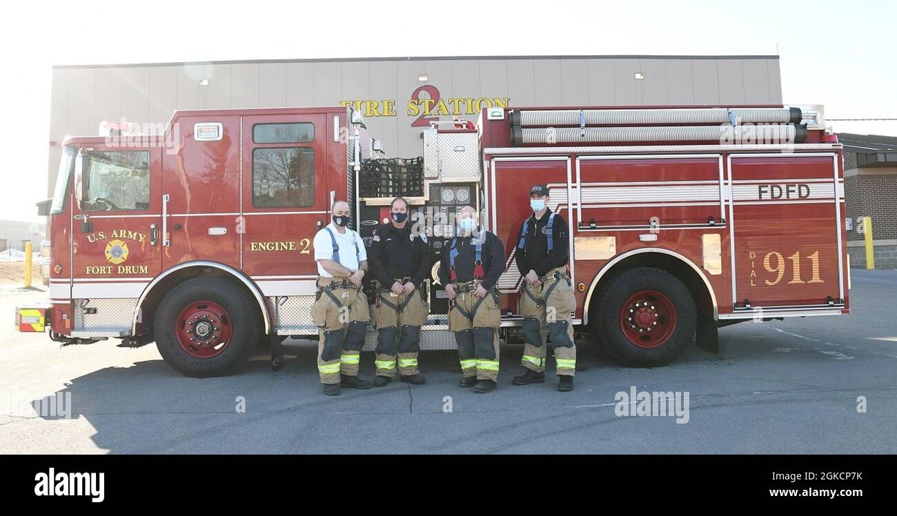 Capt. David Kuhl, Firefighter Timothy Newman, Firefighter David Egan ...