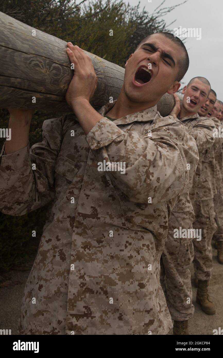 Rct. Javier G. Guitierrez with Lima Company, 3rd Recruit Training ...