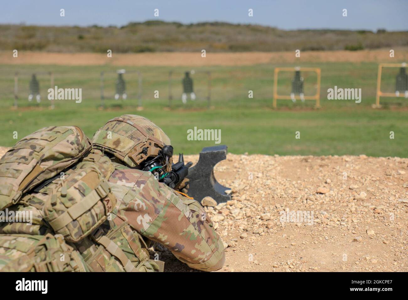 U.S. Army Capt. Thomas Loper, Army South network engineer officer ...