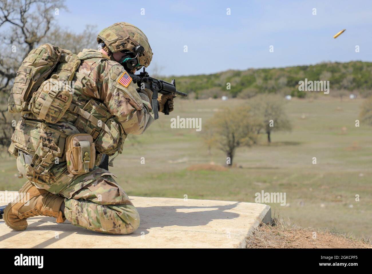 U.S. Army Capt. Thomas Loper, Army South network engineer officer ...