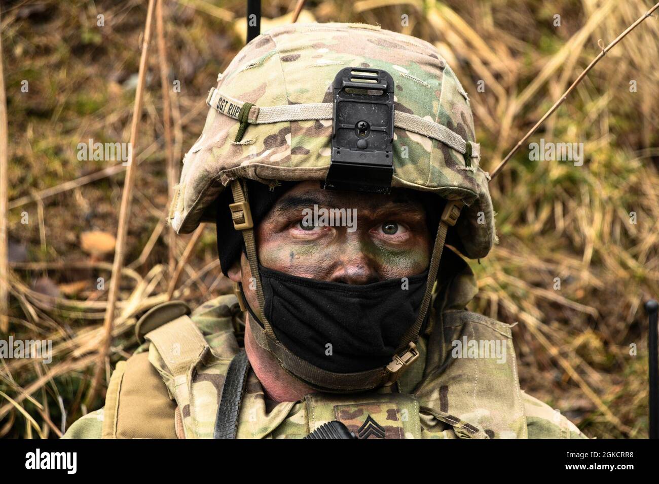 U.S. Army Staff Sgt. Roger Rupe assigned to 3rd Squadron, 2nd Cavalry ...
