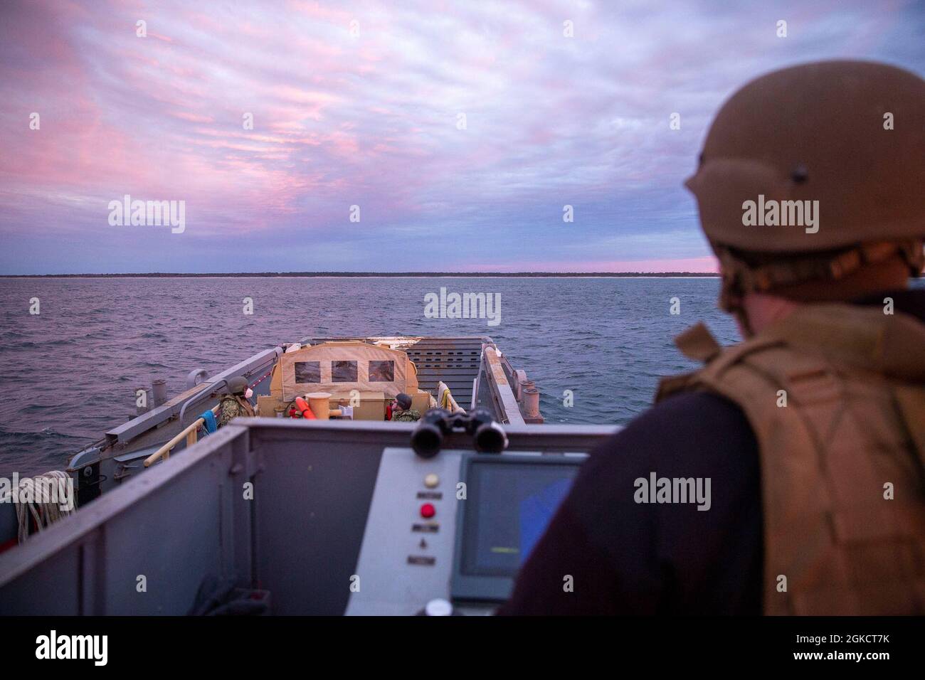 Boatswain’s Mate Chief Petty Officer Christopher Cosgrove, craft master ...