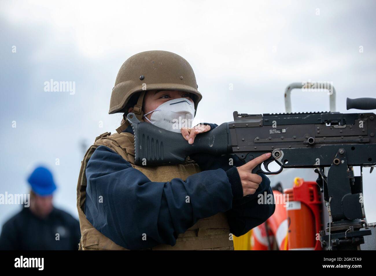 Engineman Second Class Petty Officer Estrella Martinez with Assault ...
