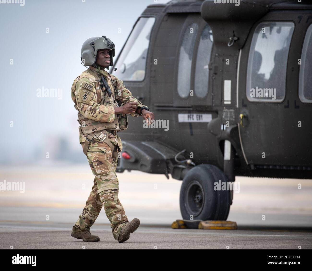 U.S. Army Capt. Emanuel Osei, 5th Battalion, 101st Combat Aviation ...