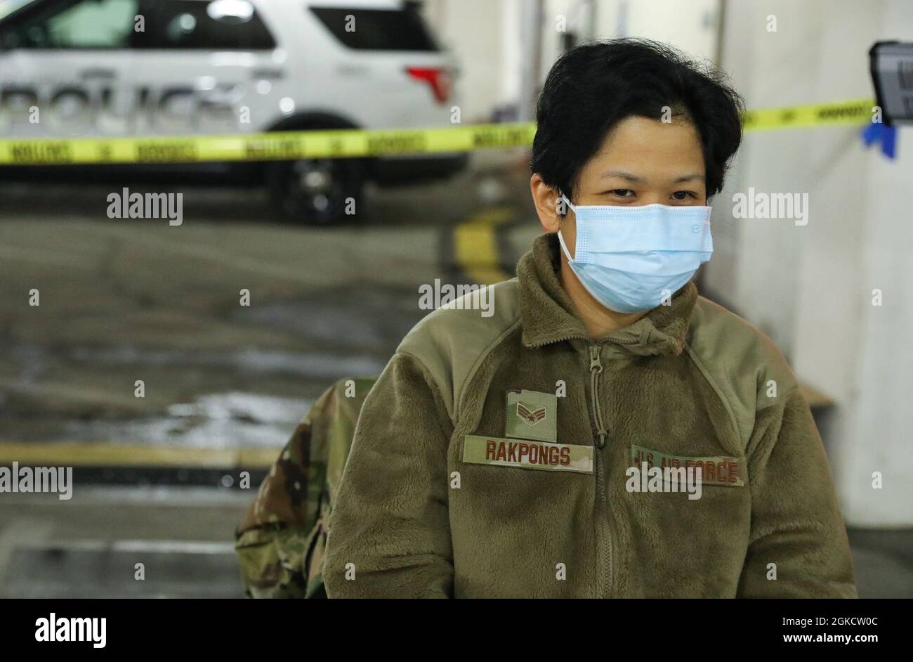 U.S. Air Force Airman 1st Class Piyaporn Rakpongs, a fleet management ...