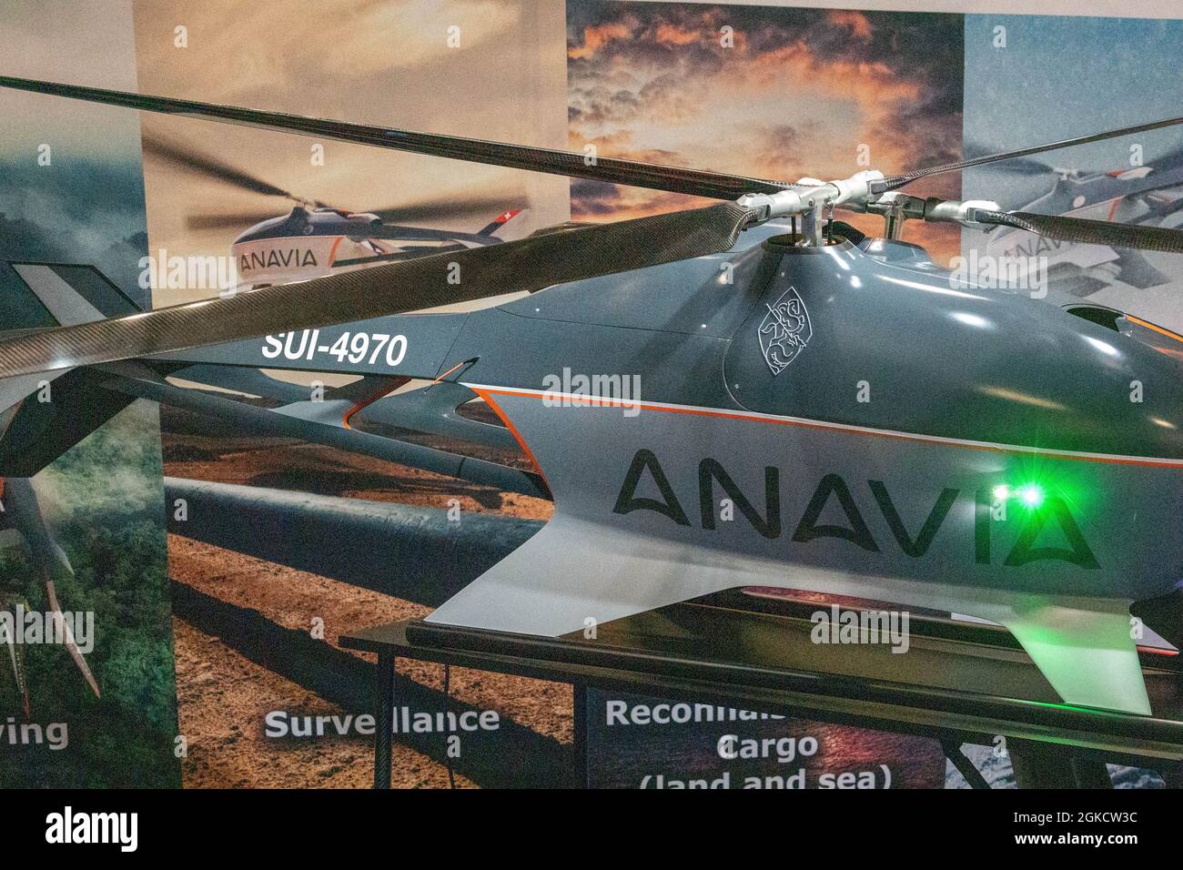 London, UK. 14th Sep, 2021. DSEI (Defence, Security Equipment ...