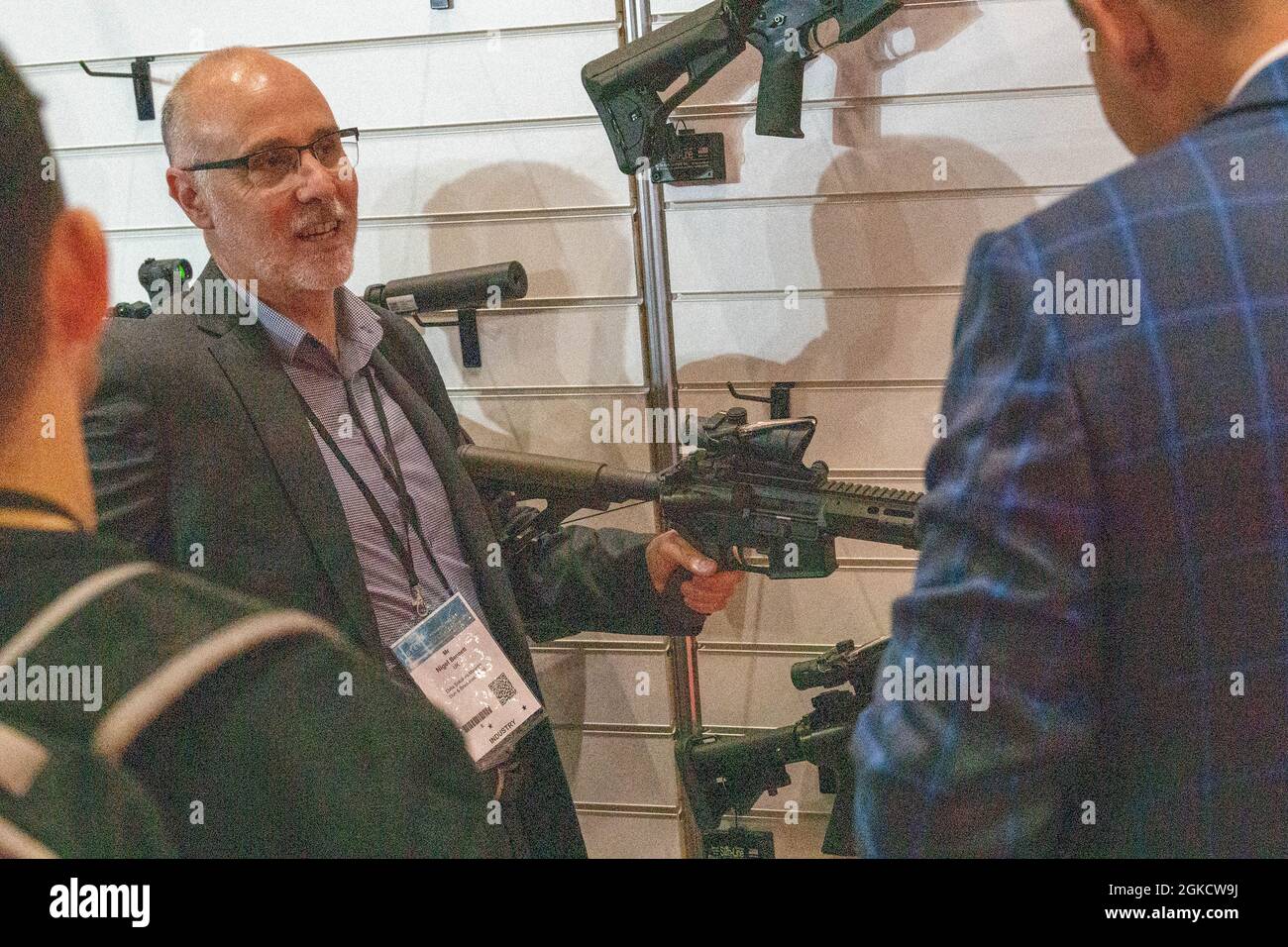 London, UK. 14th Sep, 2021. DSEI (Defence, Security Equipment ...