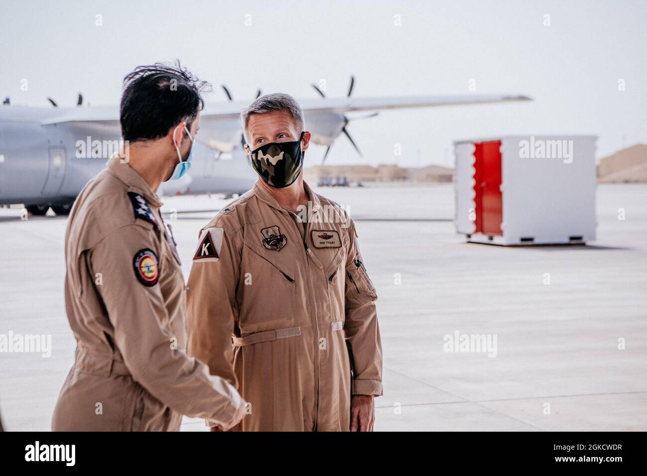 Brig. Gen. (pilot) Meshaal Al-Nasr, Qatari Emiri Air Force Airlift ...