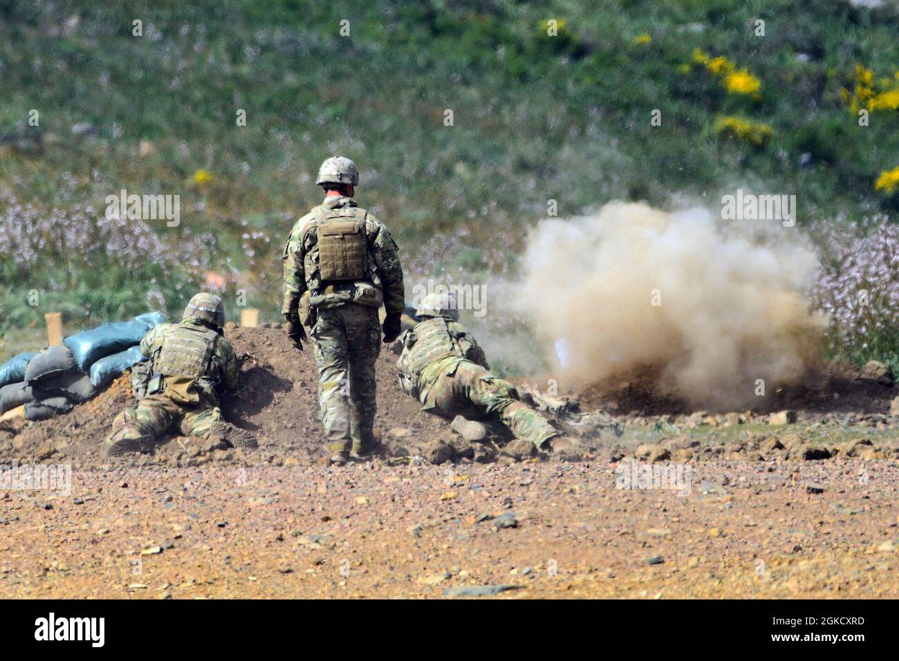 U.S. Army paratroopers assigned to Legion Company, 1-503rd Infantry ...