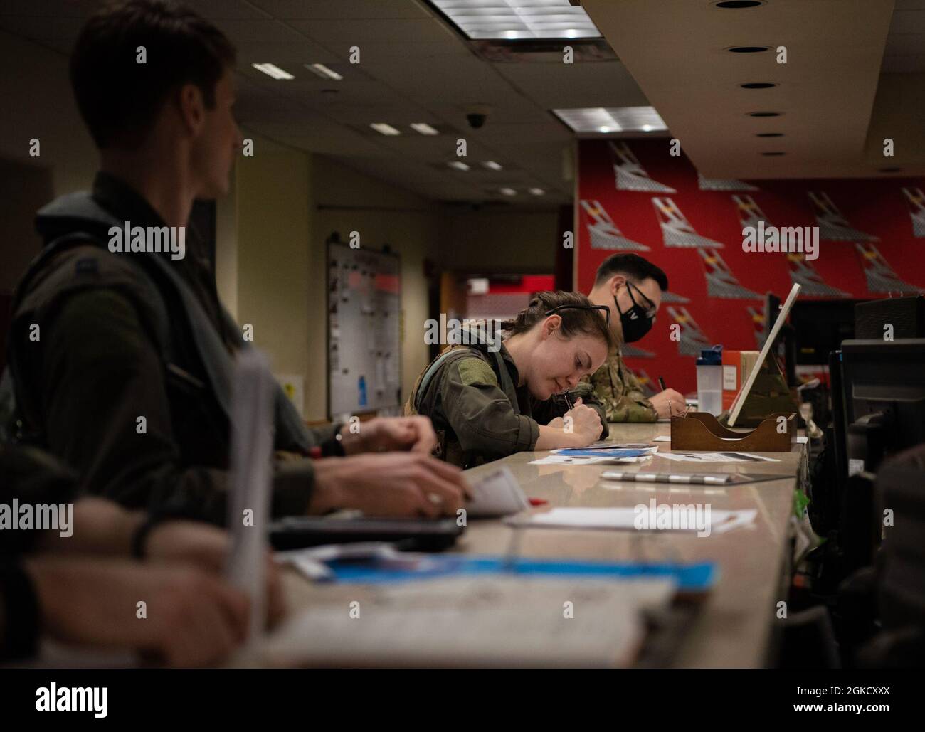 Capt. Brittany Dippel, 36th Fighter Squadron F-16 Fighting Falcon pilot ...