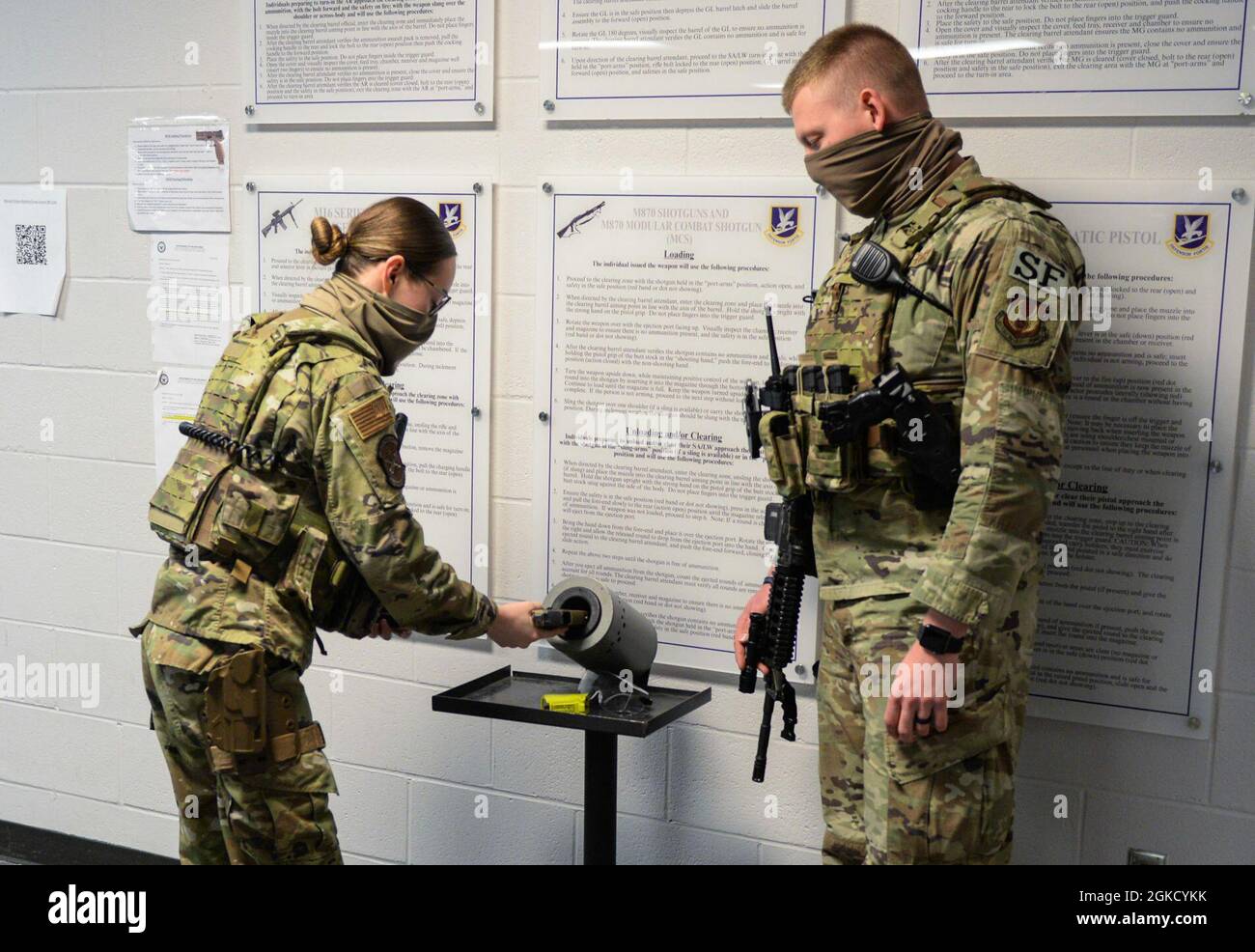 U.S. Air Force Airman 1st Class Iliana Arroyo, 88th Security Forces ...
