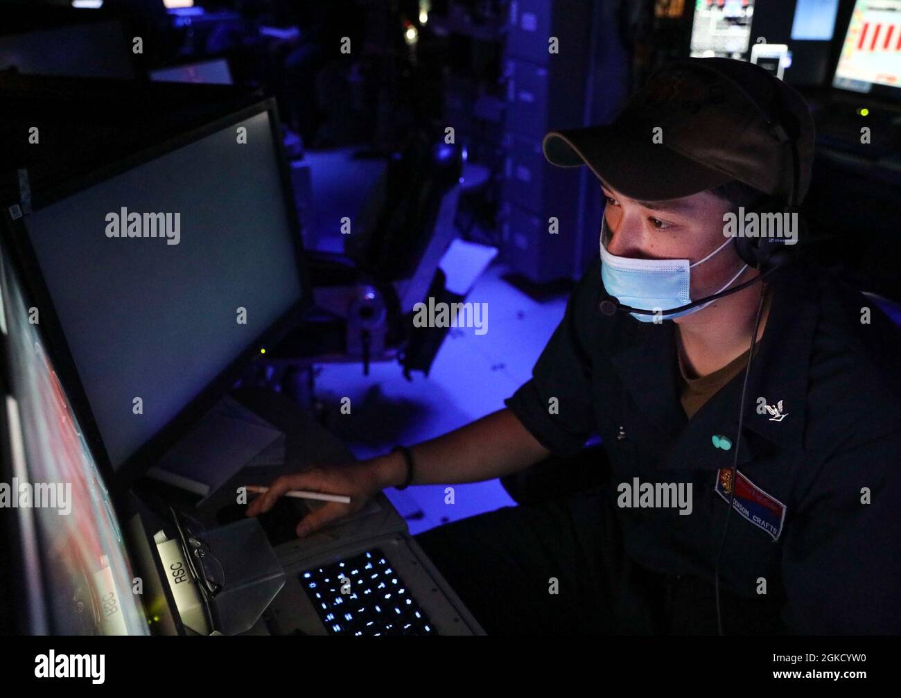 Fire Controlman (Aegis) 3rd Class Edison Crafts, from Poway, Calif ...