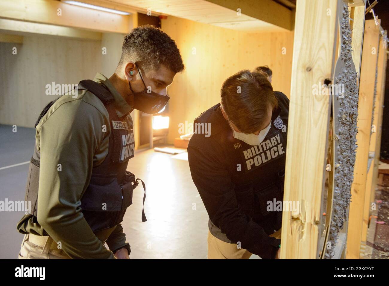 U.S. Army Sgt. Christopher Locklin, left, and Staff Sgt. Nicholas ...