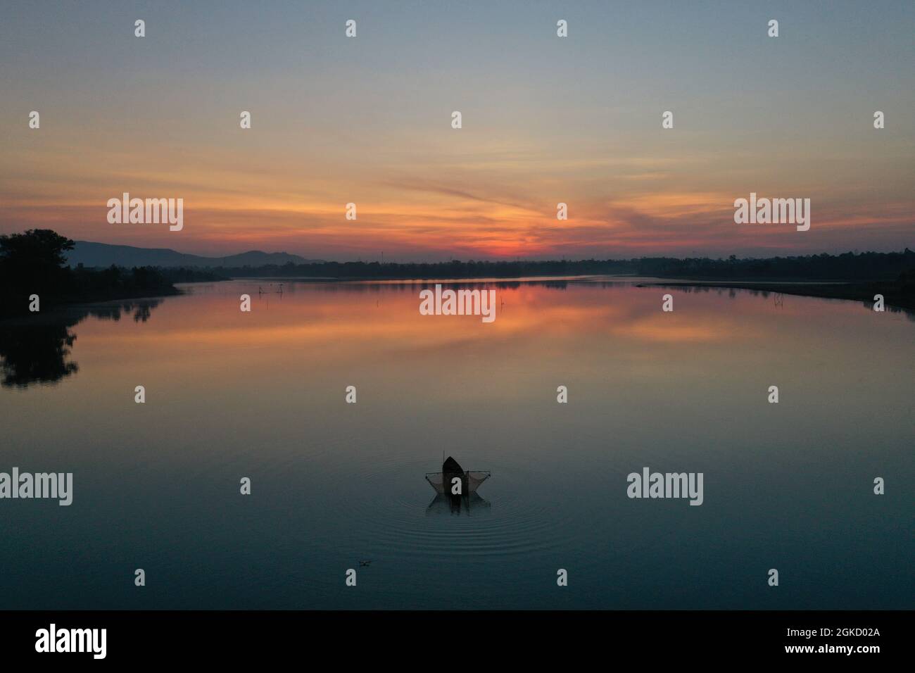 Nice Bien Ho lake in Pleiku city Gia Lai province central Vietnam Stock ...