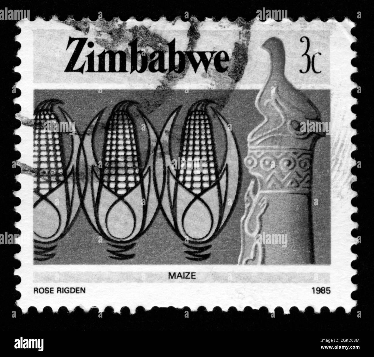 Old zimbabwe postage stamp hi-res stock photography and images - Alamy