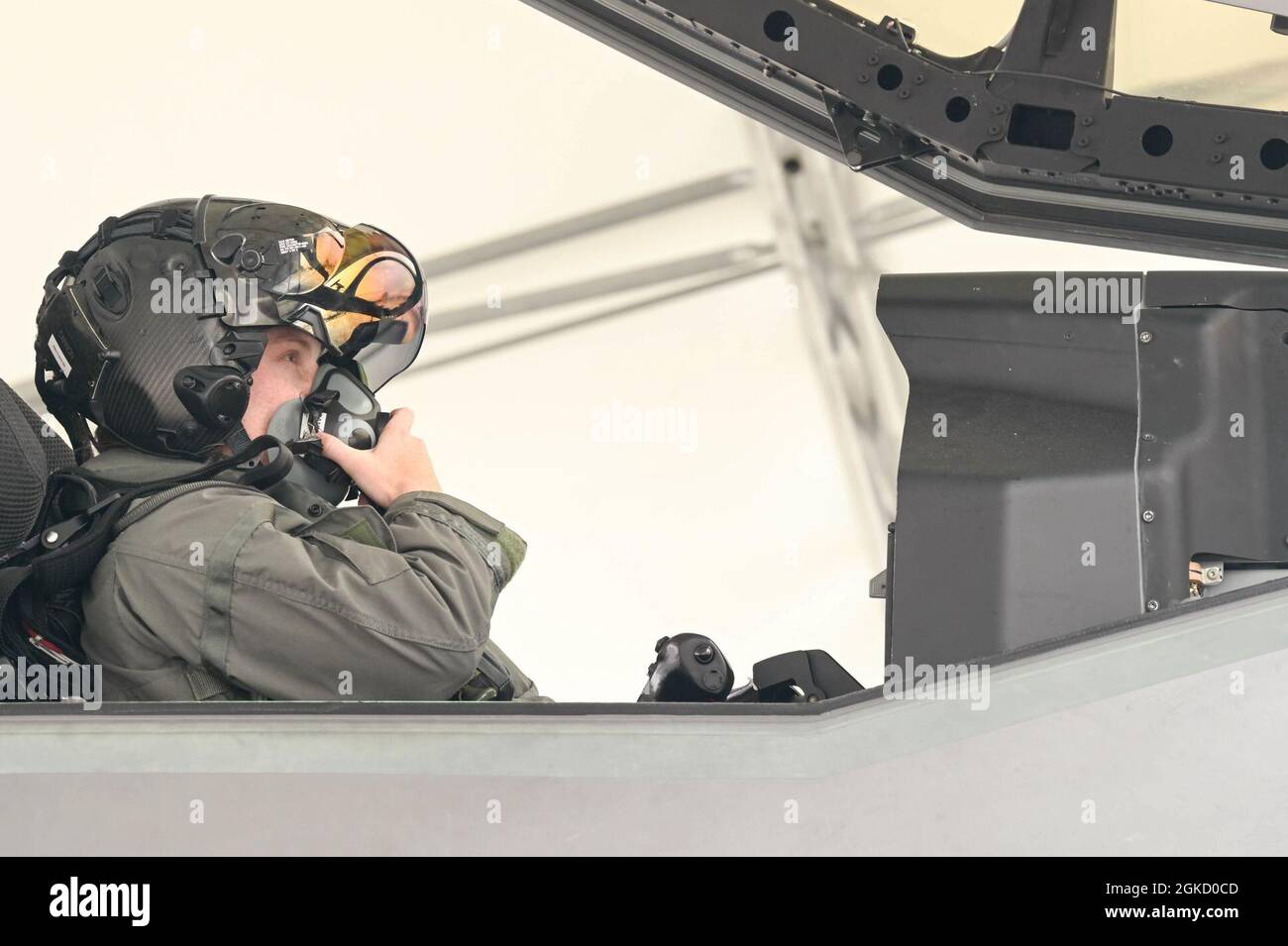 U.S. Air Force 1st Lt. Amanda Cannon, 58th Fighter Squadron F-35A ...