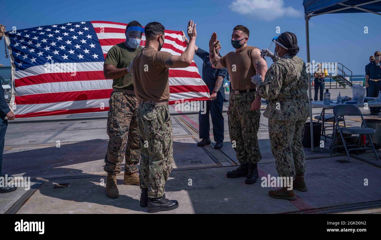 OKINAWA, Japan (Mar. 16, 2021) Lt. Jacob A. Nguyen, from Jacksonville ...
