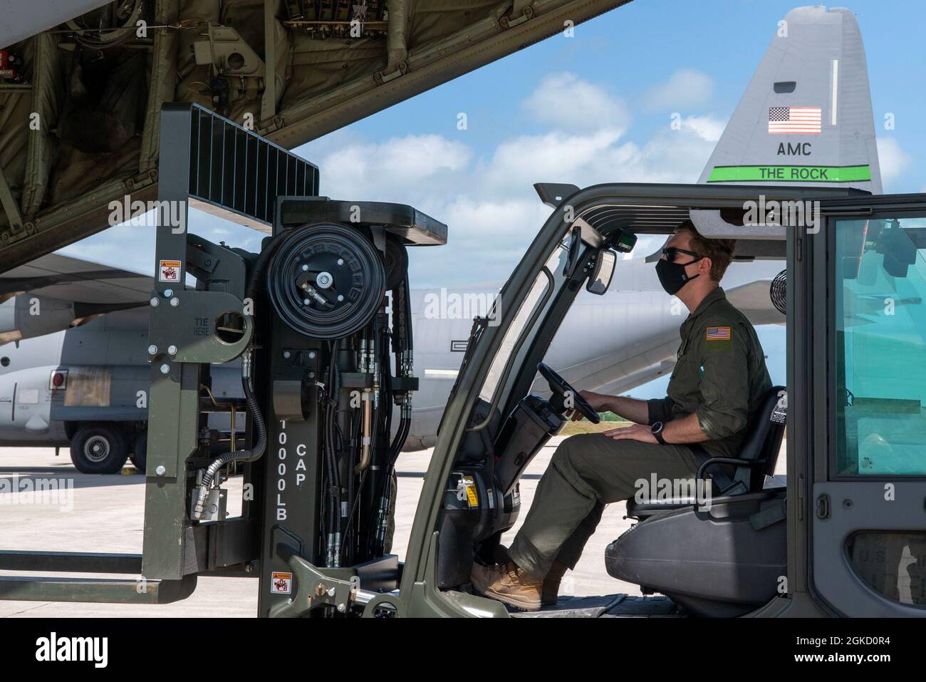 Staff Sgt. Tony Schoof, 61st Airlift Squadron instructor loadmaster ...