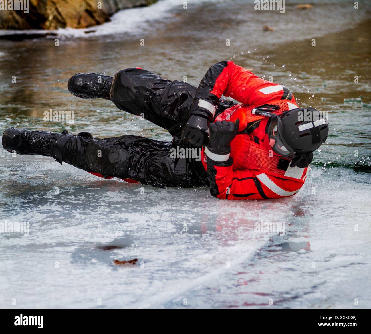 Ice self rescue hi-res stock photography and images - Alamy