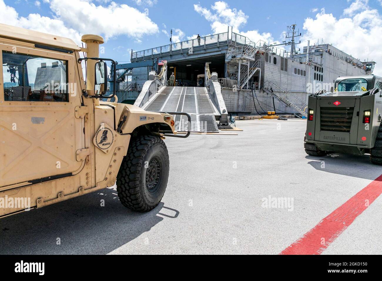 210317-N-WR252-1041 SANTA RITA, Guam (March 17, 2021) Seabees assigned ...