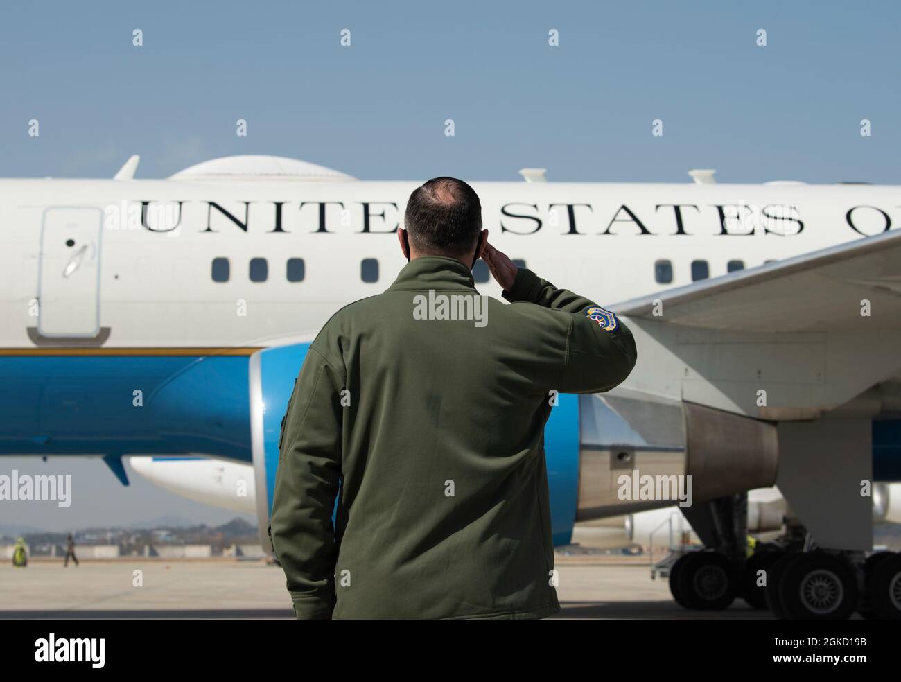 U.S. Air Force Lt. Gen. Scott L. Pleus, Seventh Air Force Commander ...