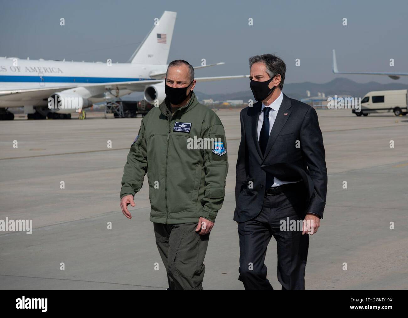 U.S. Air Force Lt. Gen. Scott L. Pleus, Seventh Air Force Commander ...
