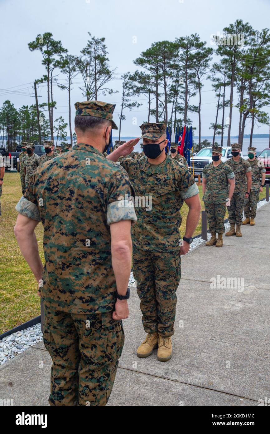 U.S. Marine Corps Sgt. Danny McDonald, scout sniper with 2d Battalion ...