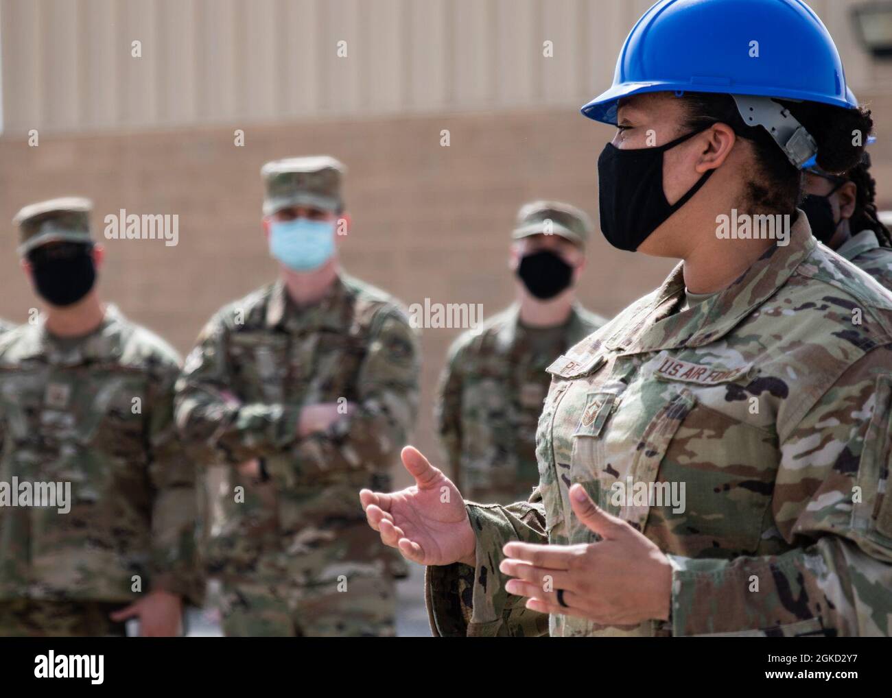 Personnel from the Expeditionary Contracting Squadron, Expeditionary ...