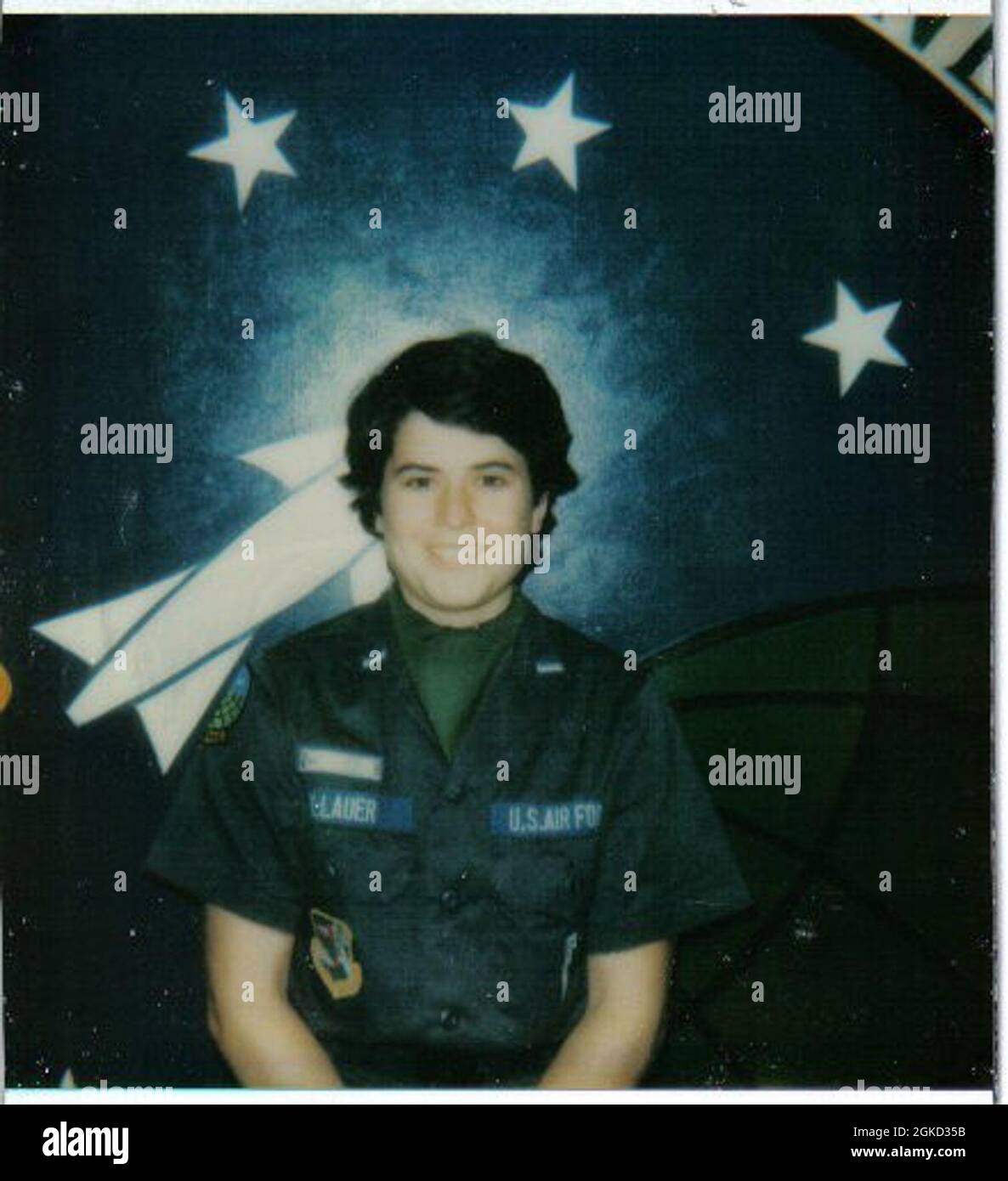 Lt. Heidi Hellauer (Heidi Bullock) poses for 510th Strategic Missile ...