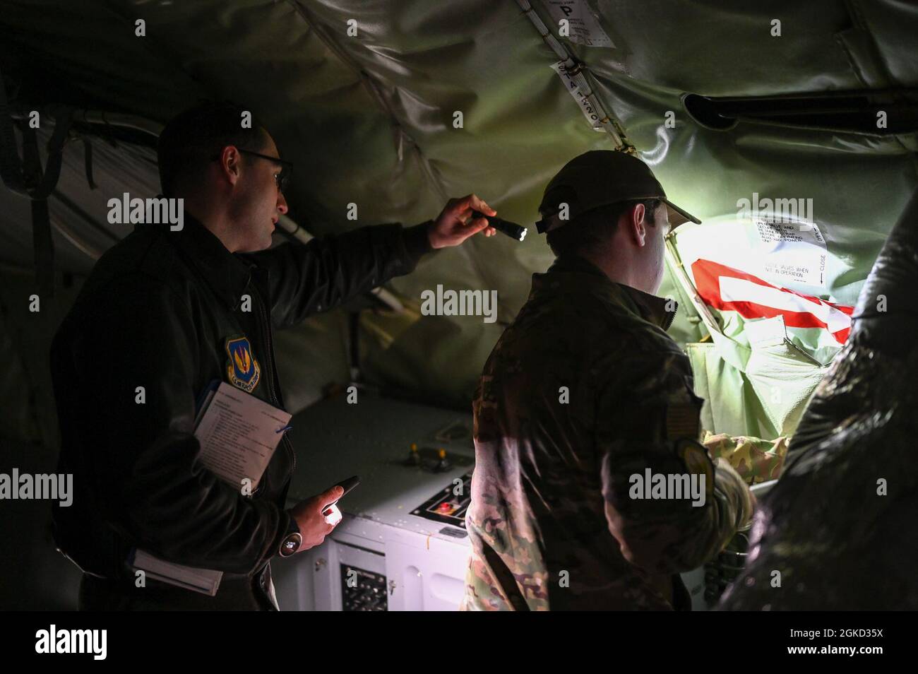 U.S. Air Force Capt. Joseph Tomassi, 351st Air Refueling Squadron pilot ...