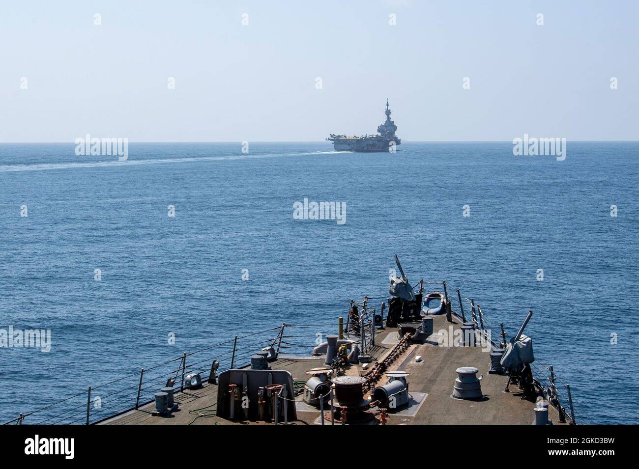 ARABIAN SEA (March 17, 2021) – Guided-missile destroyer USS Laboon (DDG ...