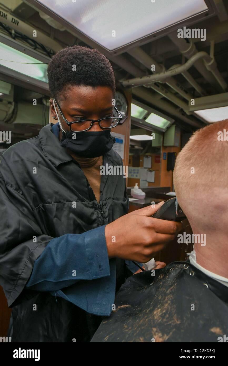 INDIAN OCEAN (March 17, 2021) - U.S. Navy Retail Services Specialist ...