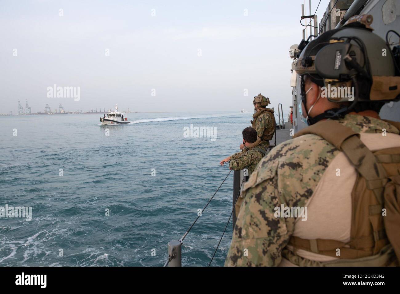 210317-N-DS741-1114 ARABIAN GULF (March 17, 2021) - Bahrain Coast Guard ...