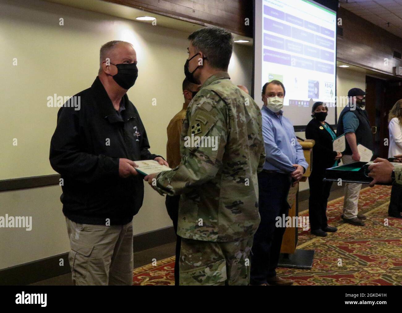 Maj. Gen. Matthew McFarlane, 4th Infantry Division commanding general ...