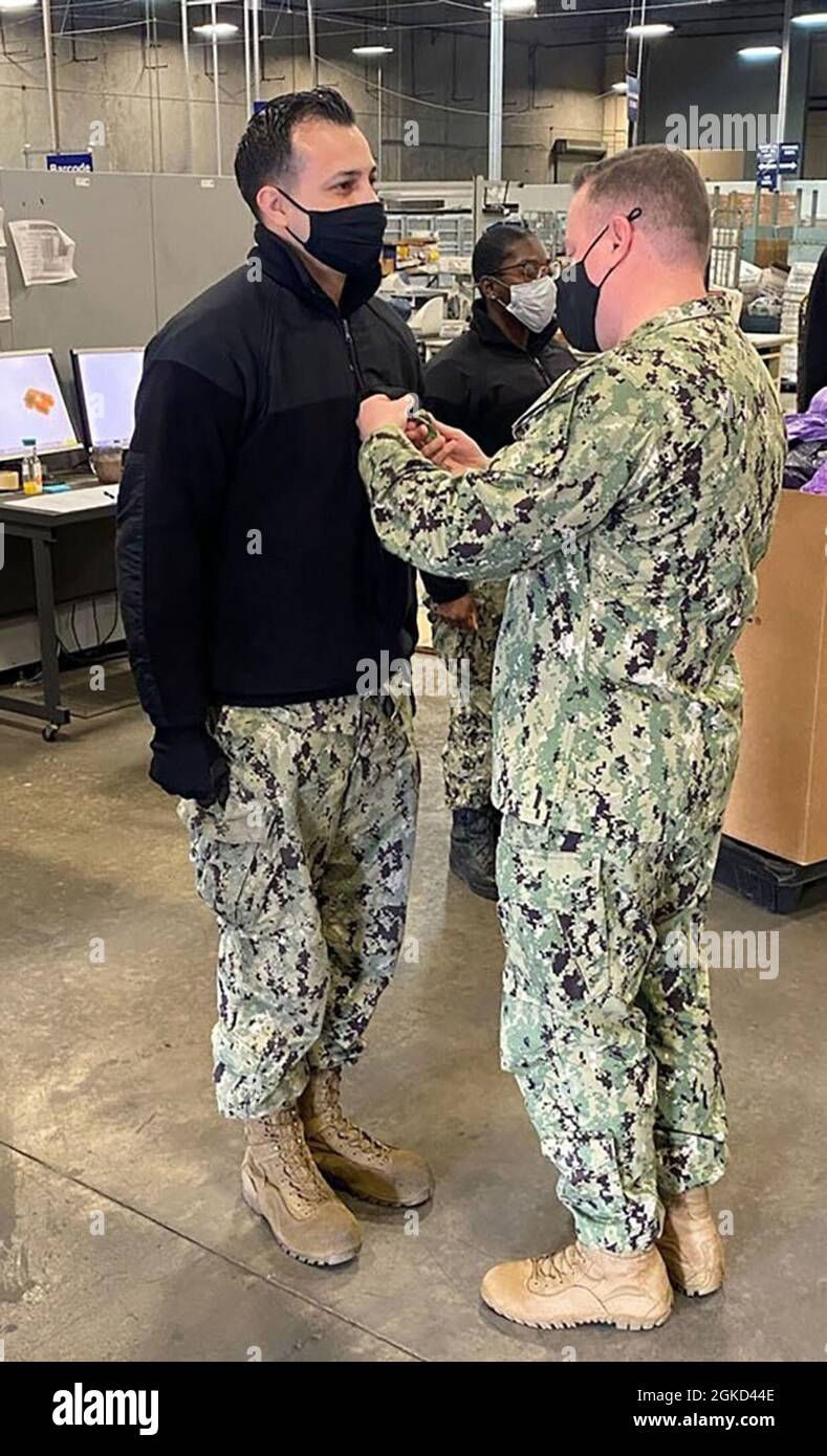 The NAVSUP FLC San Diego Commanding Officer, Captain Timothy Brown ...