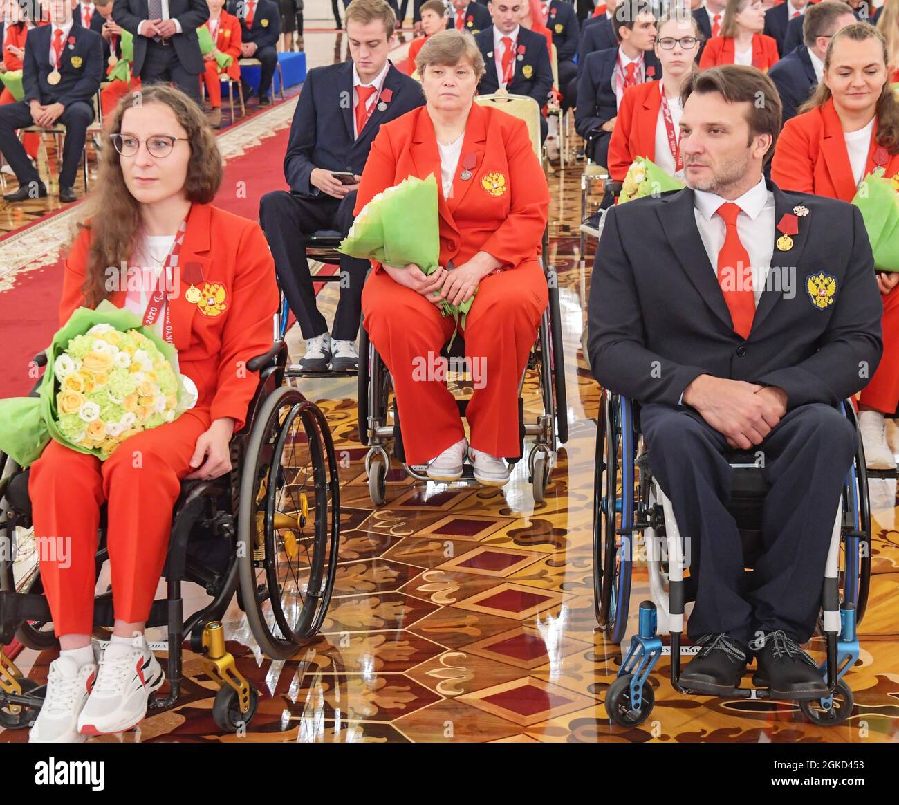 The meeting of Russian President Vladimir Putin with the winners and ...