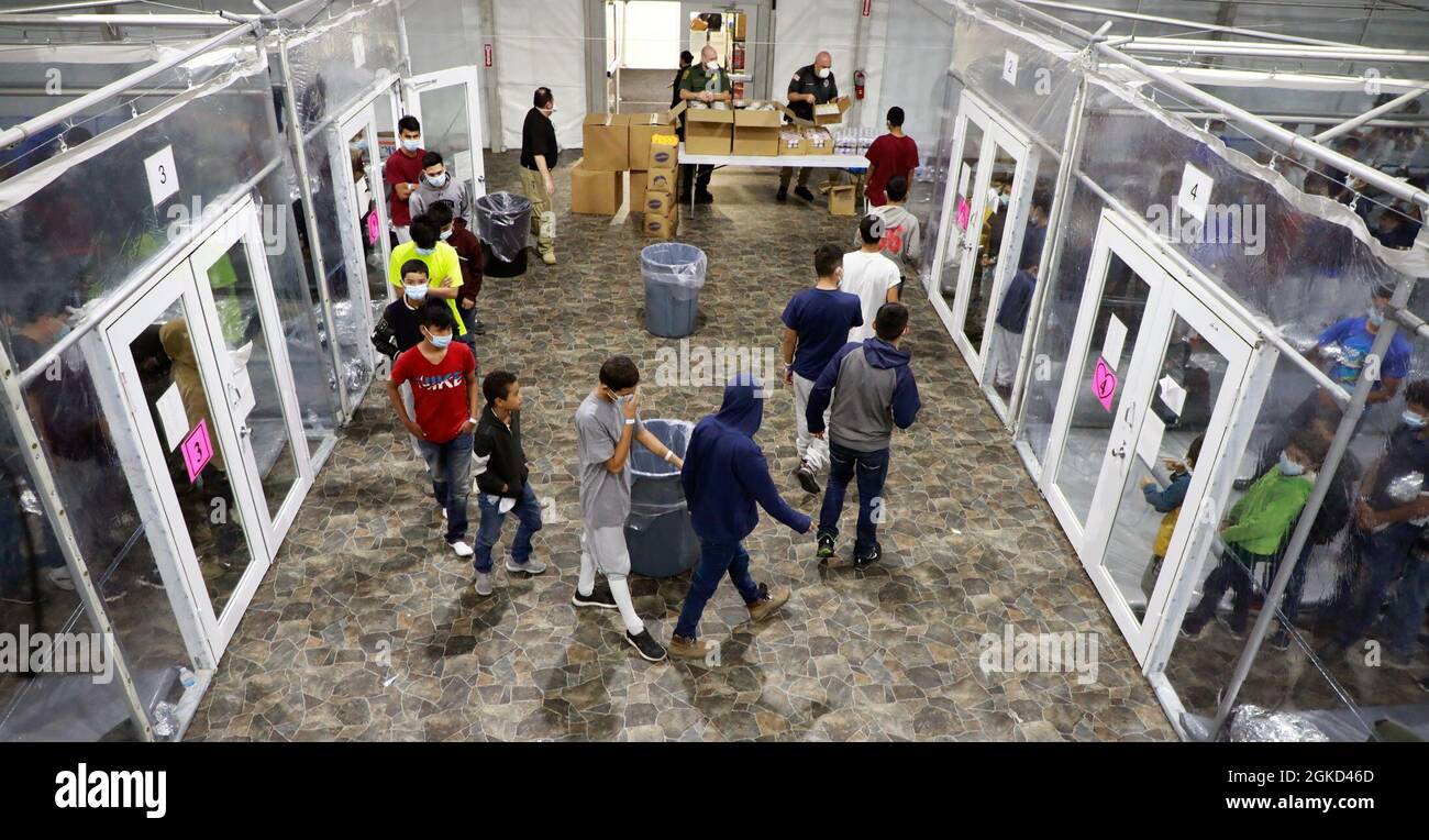 Temporary processing facilities in Donna, Texas, safely processes ...