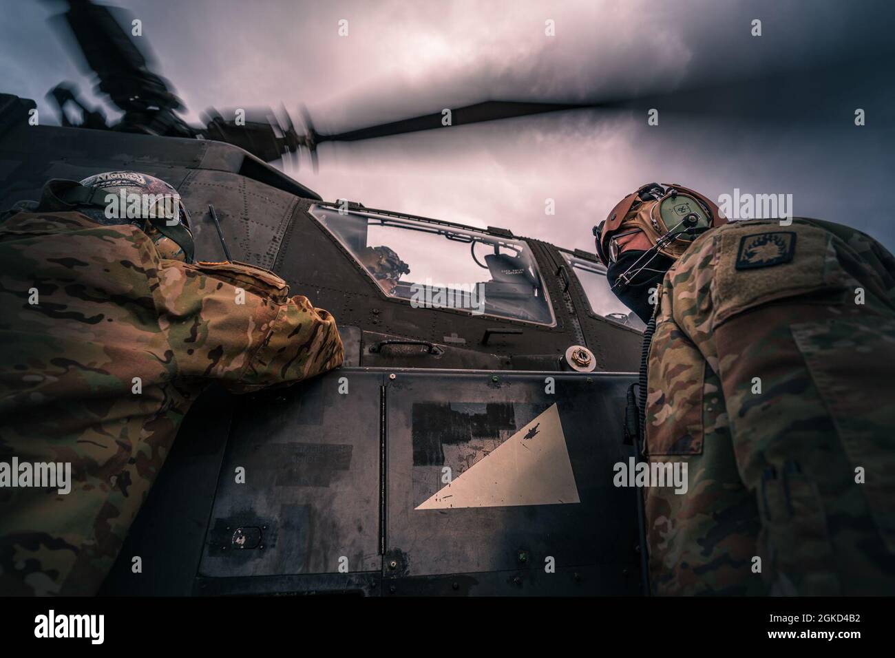 On March 17, 2021,12th CAB launched 14 Apaches from the 1st Battalion ...