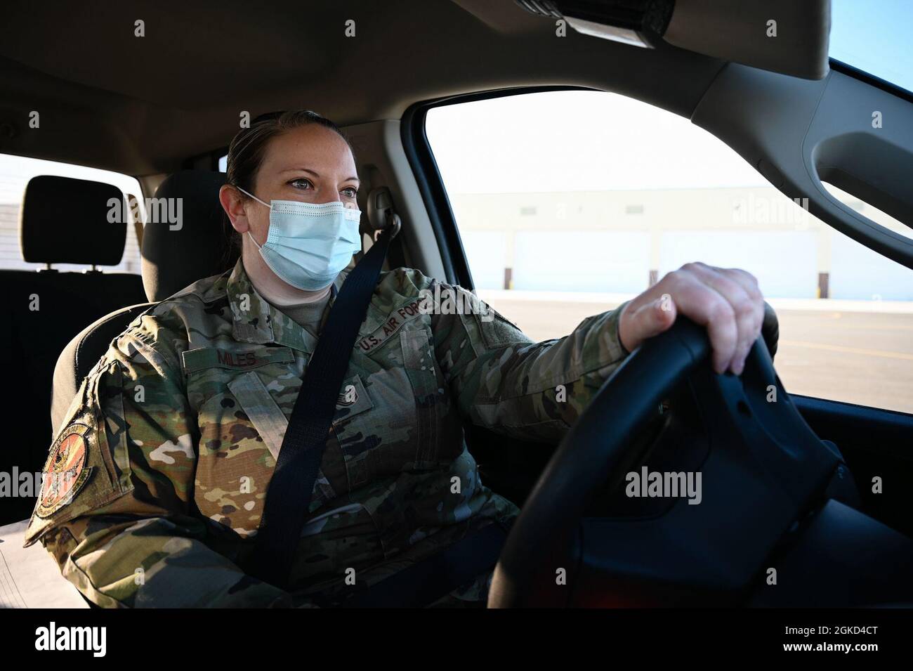 U.S. Air Force Tech. Sgt. Emily Miles, a 356th Aircraft Maintenance ...